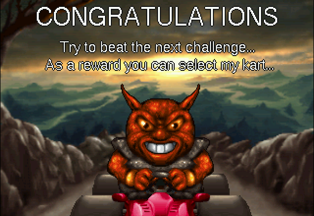 Screenshot of Atari Karts (Jaguar, 1995) - MobyGames