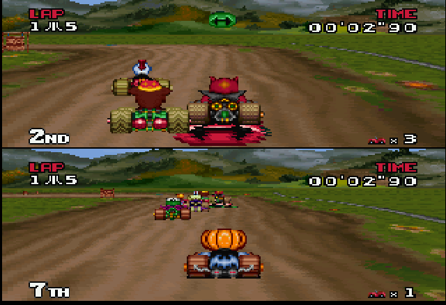 Screenshot of Atari Karts (Jaguar, 1995) - MobyGames