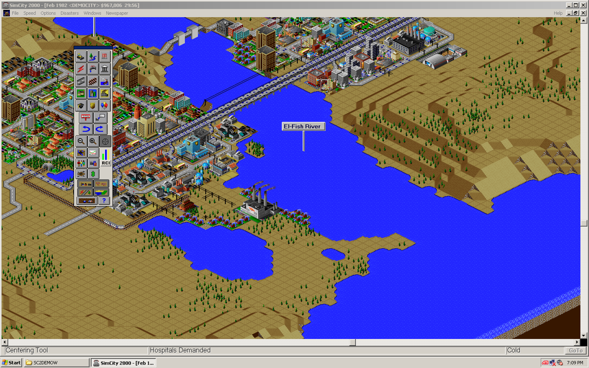 Screenshot of SimCity 2000 (Windows 3.x, 1993) - MobyGames