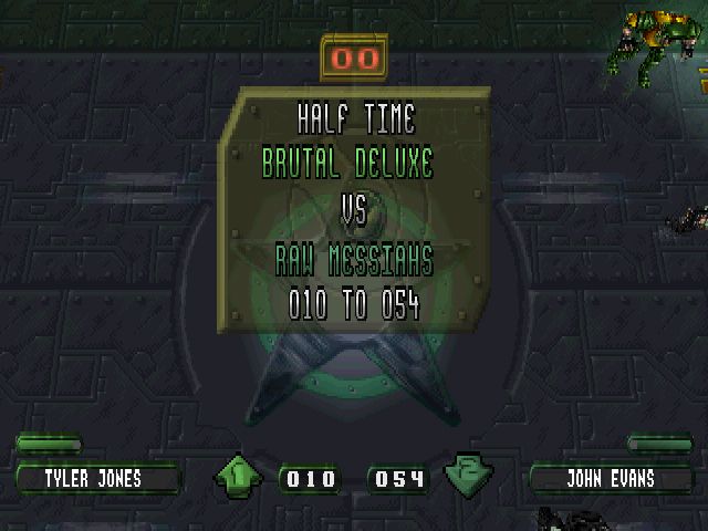 Screenshot of Speedball 2100 (PlayStation, 2000) - MobyGames