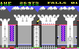 Screenshot of Bruce Lee (PC Booter, 1984) - MobyGames