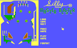 Screenshot of Pinball Construction Set (PC Booter, 1982) - MobyGames