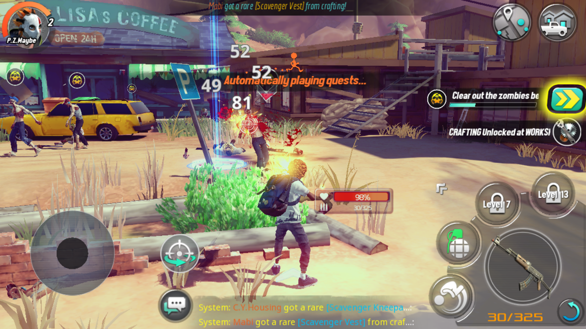 Screenshot of Dead Rivals (Android, 2017) - MobyGames