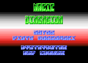 Screenshot of Magic Dimension (Atari 8-bit, 1993) - MobyGames