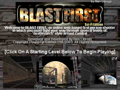 Blast First: Sci-Fi Edition (2003) - MobyGames