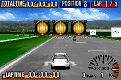 Screenshot of GT Advance Championship Racing (Game Boy Advance, 2001 ...