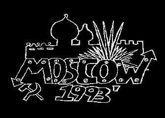 Screenshot of Moscow 1993 (Atari 8-bit, 1994) - MobyGames