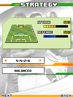 Screenshot of Real Soccer 2007 3D (J2ME, 2007) - MobyGames
