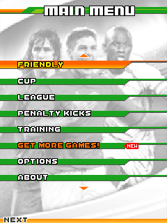 Screenshot of Real Soccer 2007 3D (J2ME, 2007) - MobyGames