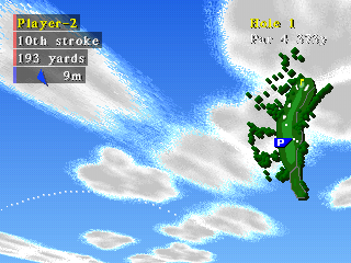Screenshot of Pebble Beach no Hatō Plus (PlayStation, 1996) - MobyGames