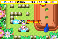 Screenshot of Bomberman Max 2: Blue Advance (Game Boy Advance, 2002 ...