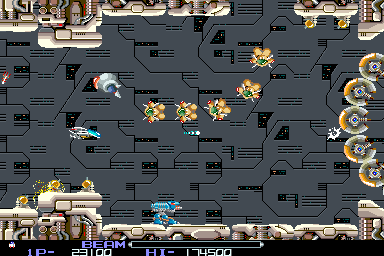 Screenshot of R-Type (Arcade, 1987) - MobyGames
