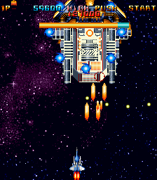 Screenshot of Air Attack (Arcade, 1996) - MobyGames