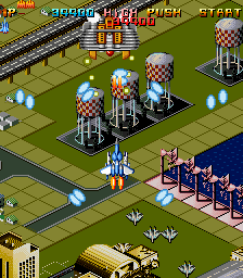 Screenshot of Air Attack (Arcade, 1996) - MobyGames