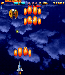 Screenshot of Air Attack (Arcade, 1996) - MobyGames