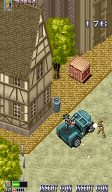 Screenshot of Mercs (Arcade, 1990) - MobyGames