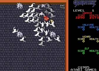Screenshot of Gauntlet (Arcade, 1985) - MobyGames
