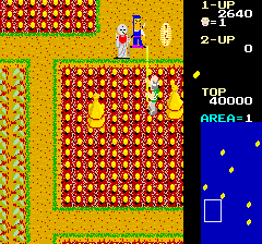 Screenshot of Ikki (Arcade, 1985) - MobyGames
