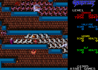 Screenshot of Gauntlet (Arcade, 1985) - MobyGames