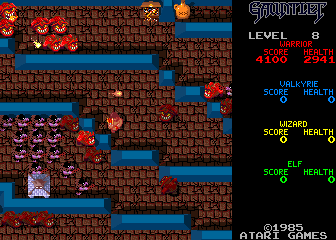 Screenshot of Gauntlet (Arcade, 1985) - MobyGames