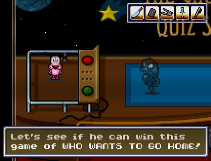 Screenshot of Courage In Creep TV (Browser, 2002) - MobyGames