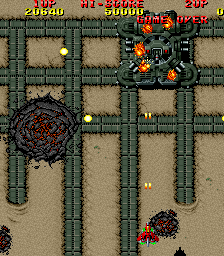 Screenshot of Raiden (Arcade, 1990) - MobyGames
