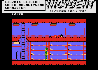 Screenshot of Incydent (Atari 8-bit, 1993) - MobyGames