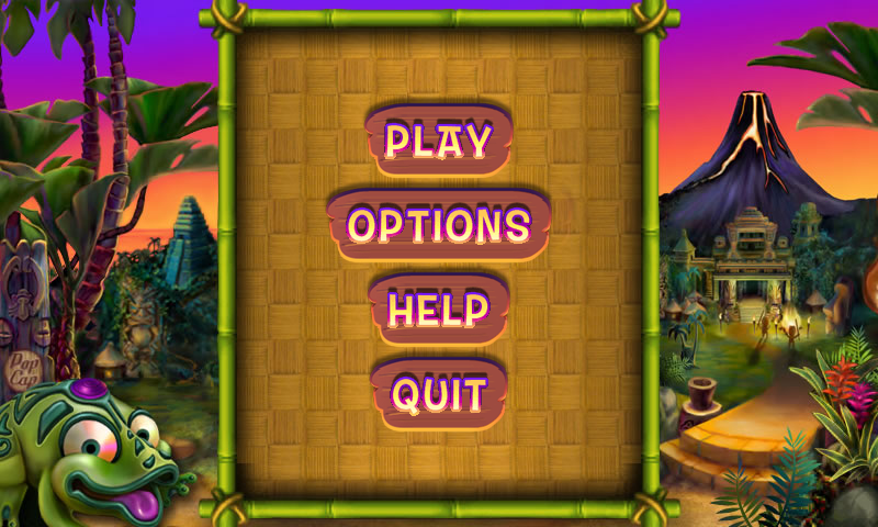 Screenshot of Zuma's Revenge! (Android, 2009) - MobyGames