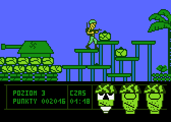 Screenshot of Fire Power (Atari 8-bit, 1993) - MobyGames