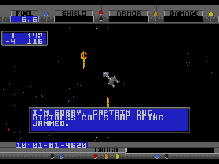 Screenshot of Starflight (Genesis, 1986) - MobyGames