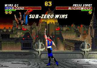 Screenshot of Mortal Kombat 3 (Genesis, 1995) - MobyGames