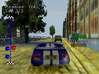 Screenshot of Europe Racing (PlayStation, 2001) - MobyGames