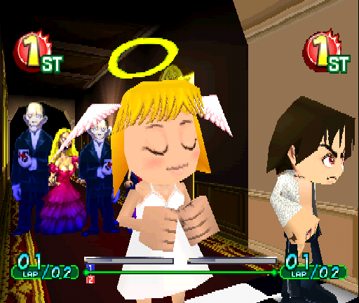 Screenshot of Gekitotsu Toma L'Arc: Tomarunner vs L'Arc-en-Ciel ...