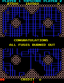 Screenshot of Mr. TNT (Arcade, 1983) - MobyGames