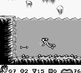 Screenshot of Turok: Battle of the Bionosaurs (Game Boy, 1997) - MobyGames