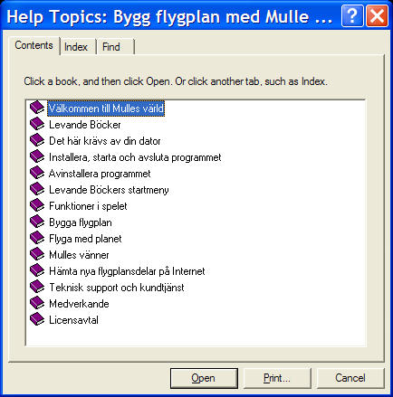 Screenshot of Bygg flygplan med Mulle Meck (Windows, 2000) - MobyGames