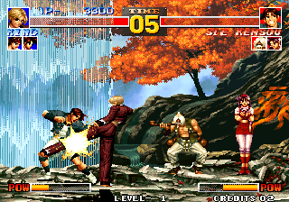 Screenshot of The King of Fighters '95 (Arcade, 1995) - MobyGames