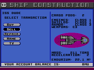 Screenshot of Starflight (Genesis, 1986) - MobyGames