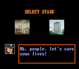 Screenshot of The Ignition Factor (SNES, 1994) - MobyGames