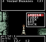 Screenshot of Wizardry: Proving Grounds of the Mad Overlord (Game Boy ...