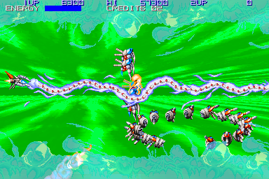 Screenshot of Orius (Arcade, 1991) - MobyGames