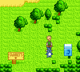 Screenshot of Disney's Doug: Doug's Big Game (Game Boy Color, 2000 ...