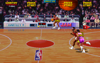 Screenshot of NBA Jam (Arcade, 1993) - MobyGames