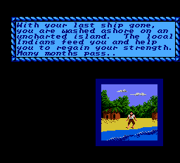 Screenshot of Sid Meier's Pirates! (NES, 1987) - MobyGames