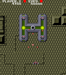 Screenshot of Exed Exes (Arcade, 1985) - MobyGames