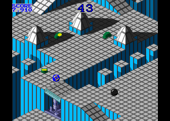 Screenshot of Marble Madness (Arcade, 1984) - MobyGames
