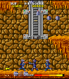 Screenshot of Galivan (Arcade, 1985) - MobyGames