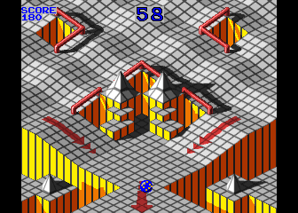 Screenshot of Marble Madness (Arcade, 1984) - MobyGames