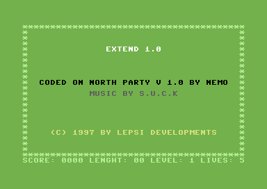 Extend (1997) - MobyGames