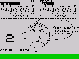 Screenshot of Basic Test (ZX Spectrum, 1986) - MobyGames